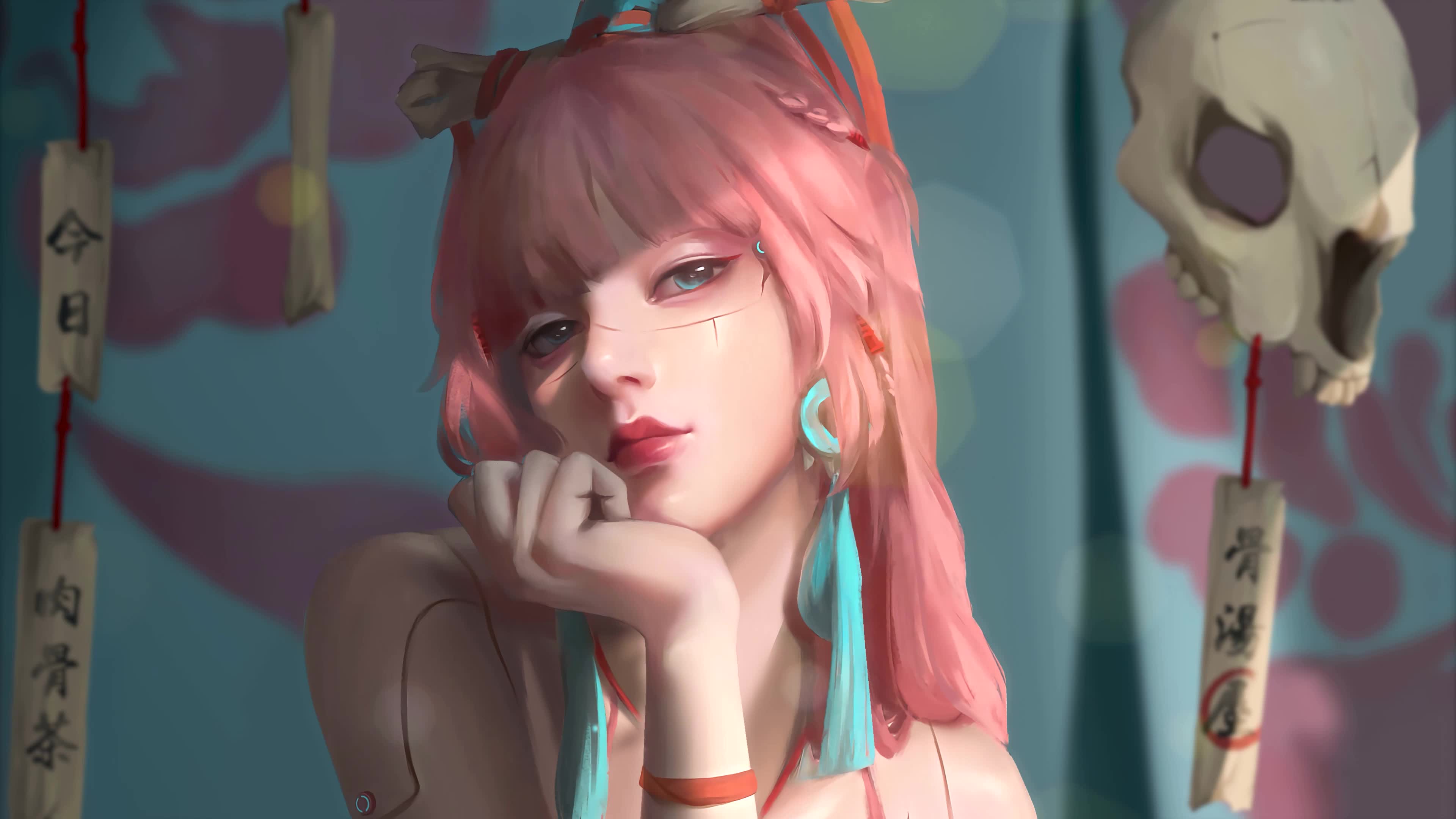 Sweet Dream With Anime Girl Live Wallpaper 3840x2160