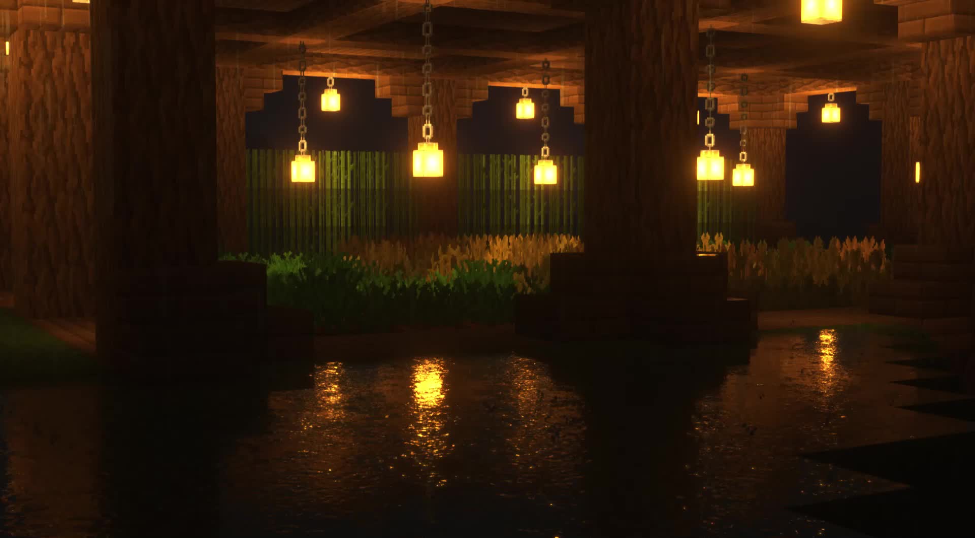 Minecraft Rain Live Wallpaper | 1920x1080