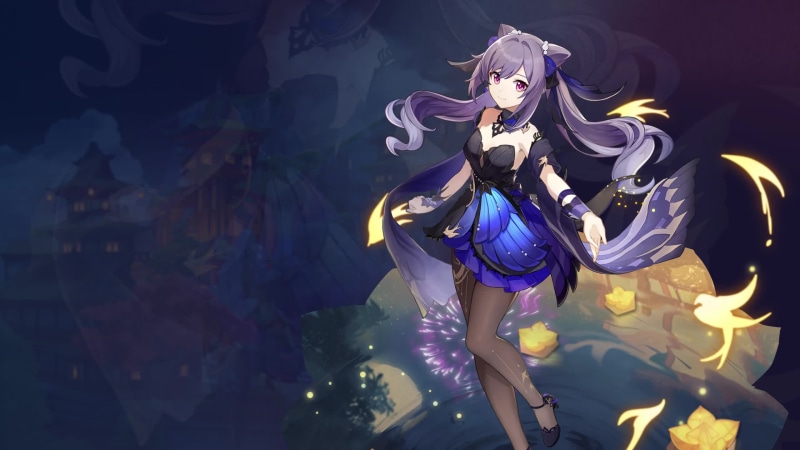 Keqing - Genshin Impact Live Wallpaper | 1920x1080