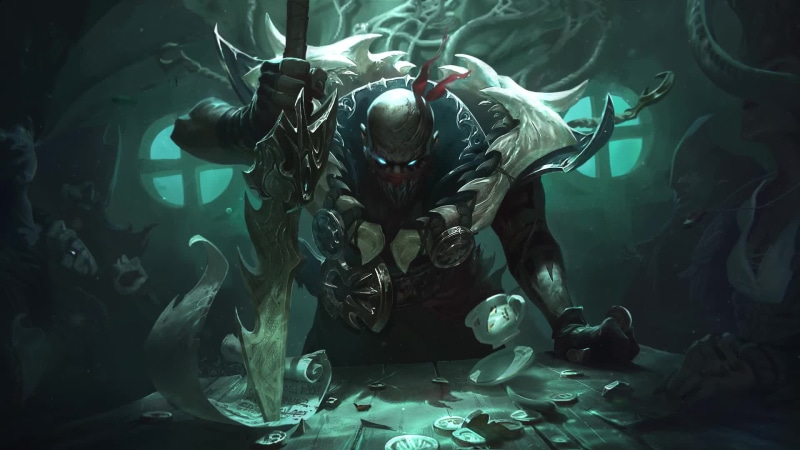 League Of Legends Ashen Knight Pyke Live Wallpaper | 1920x1080