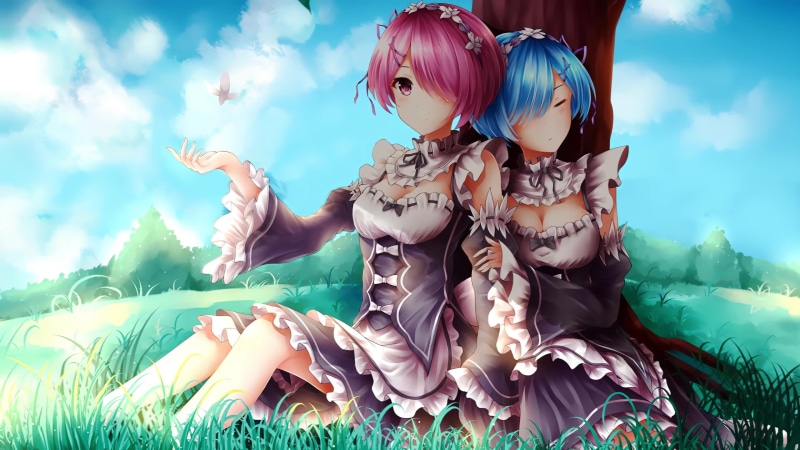 Re:Zero Rem and Ram Sisters Live Wallpaper | 1920x1080