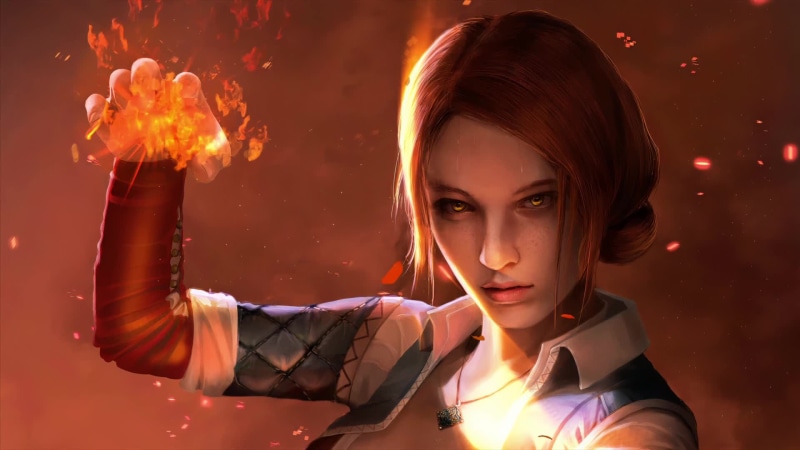 The Witcher Fire Blast Live Wallpaper | 1920x1080 - Rare Gallery HD ...