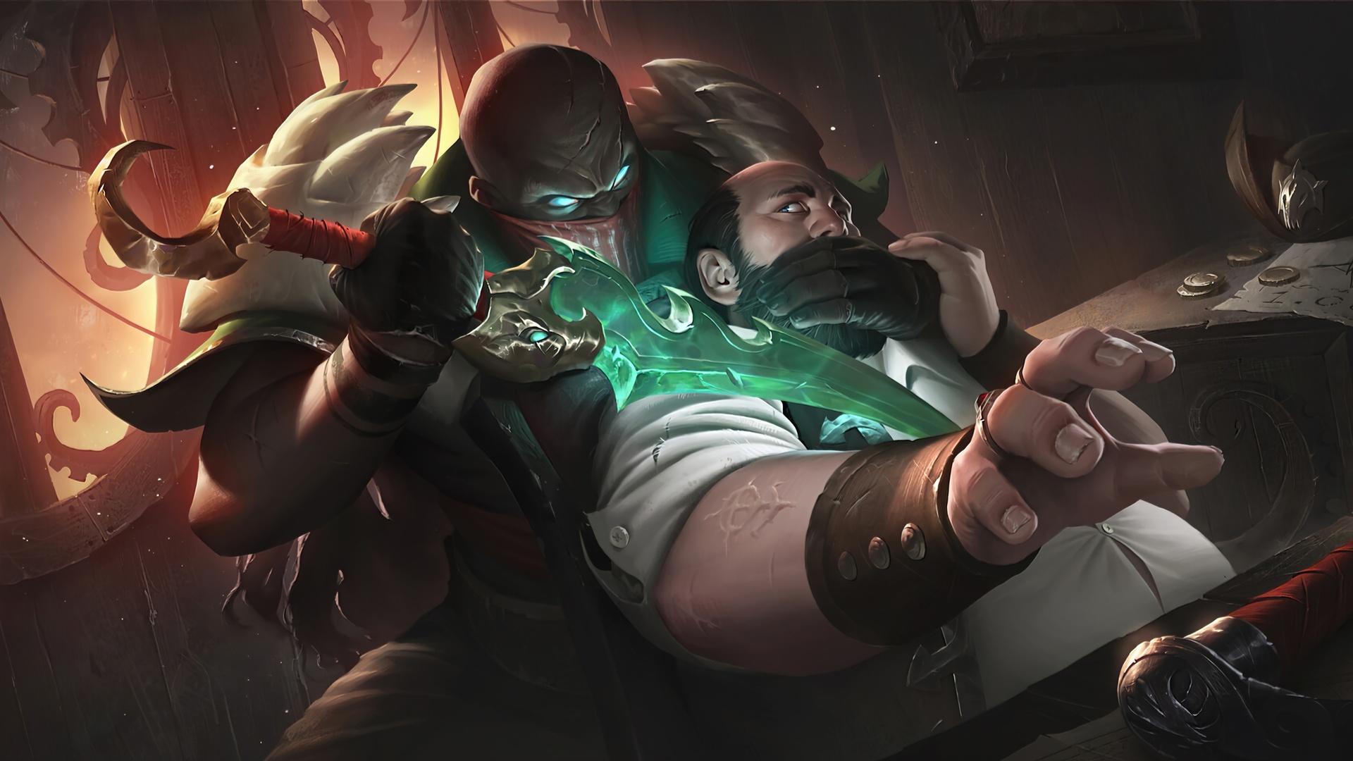 pyke, lol art, league of legends game, 4k, pc, HD Wallpaper | Rare Gallery