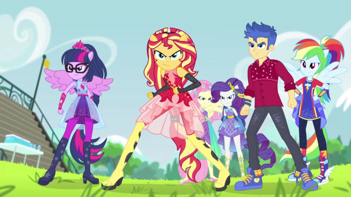 My Little Pony: Equestria Girls HD, Sunset Shimmer, Rarity (My Little Pony), Fluttershy (My ...