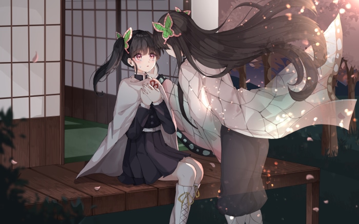 Demon Slayer: Kimetsu No Yaiba HD, Kanae Kocho, Kanao Tsuyuri, Shinobu Kochou, HD Wallpaper ...