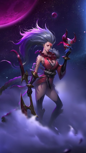 Diana, LoL, Blood Moon, Splash Art, 4K, HD Wallpaper | Rare Gallery