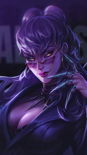 kda, evelynn, the baddest, lol art, league of legends game, 4k, pc, HD Wallpaper | Rare Gallery