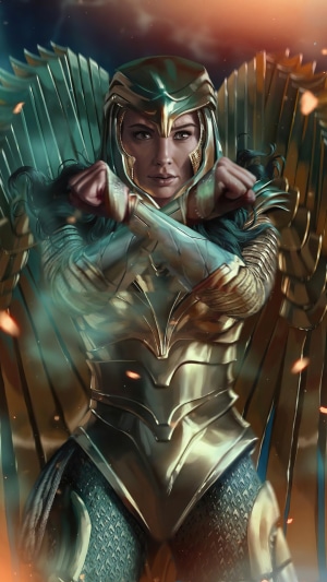 Wonder Woman 1984, Movie, Gal Gadot, Wonder Woman, Golden Eagle Armor HD Phone Wallpaper | Rare ...