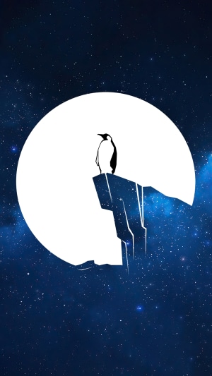 linux, penguin, computer, hd, 4k, artist, artwork, digital art HD Phone ...