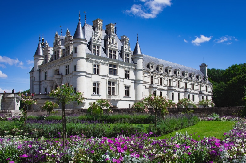 4K, Chateau de Chenonceau, France, Castles, Landscape design, HD ...