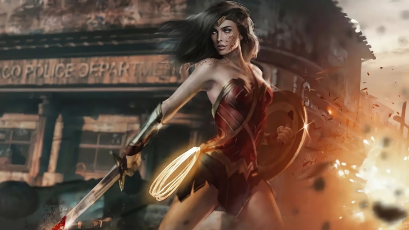 gal gadot, wonder woman, superheroes, artist, artwork, digital art, hd, 4k, 5k, HD Wallpaper ...
