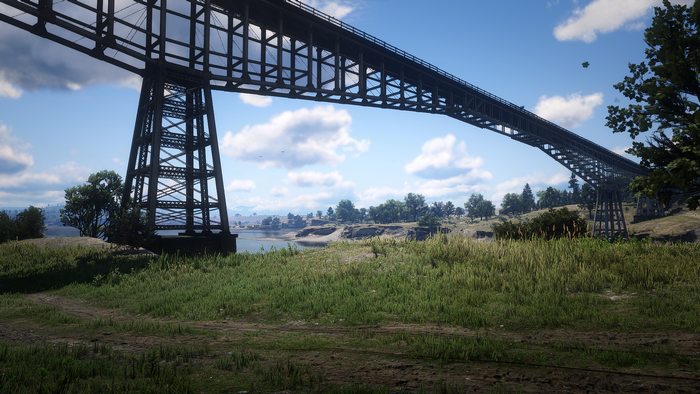bridge, construction, Red Dead Redemption 2, Red Dead Redemption ...