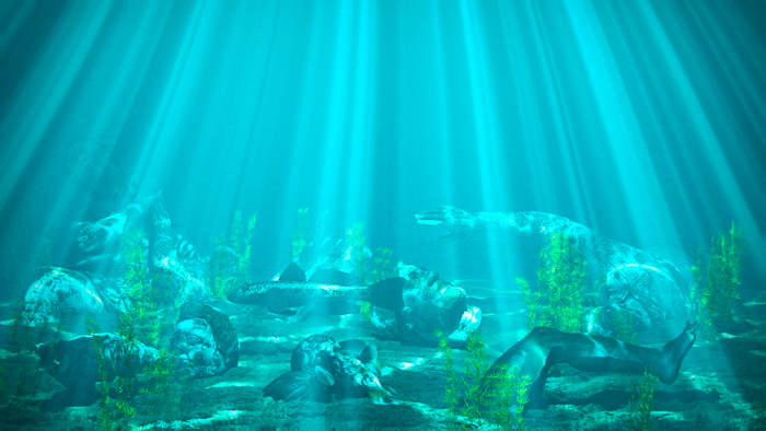 3D graphics, sculpture, render, rendering, CGI, digital art, algae ...