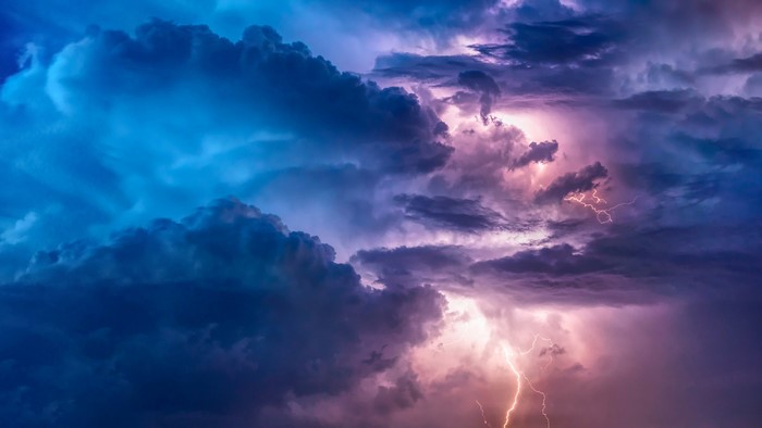 clouds, storm, lightning, Time-lapse, sky, nature, HD Wallpaper | Rare ...