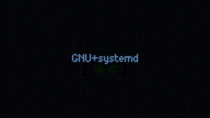 systemd, simple, technology, Linux, GNU, simple background, HD ...