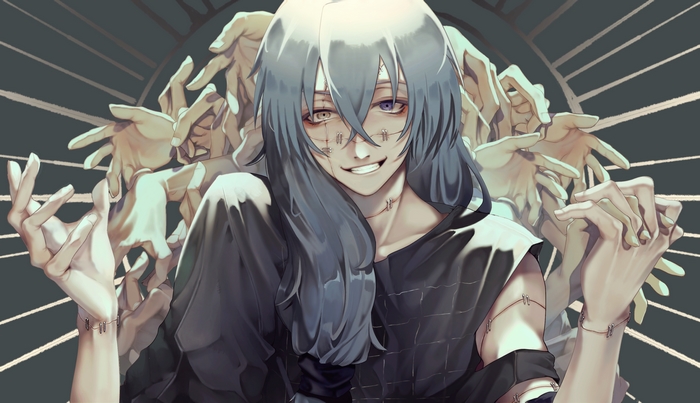 Mahito (Jujutsu Kaisen) HD, Mahito (Jujutsu Kaisen), Heterochromia, HD ...