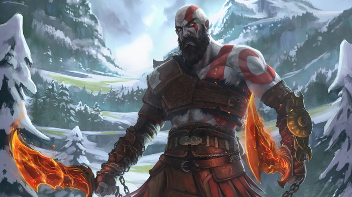 Kratos, God of War Ragnarok, God of War, 4k, HD Wallpaper | Rare Gallery