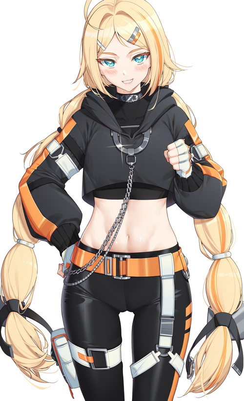 Digital Art Belly Belly Button Blue Eyes Ecchi Blonde Hd Phone