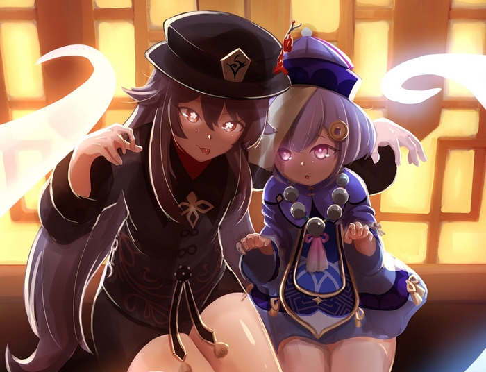 #57246 Hu Tao HD, Qiqi (Genshin Impact), Hu Tao - Rare Gallery HD Wallpapers