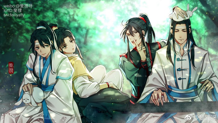 Mo Dao Zu Shi HD, Jin Ling, Lan Wangji, Wei Wuxian, Wei Ying, Lan Zhan, Lan Sizhui, HD Wallpaper ...