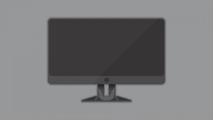 monitor, technology, vector, lighting, multimedia, display device ...