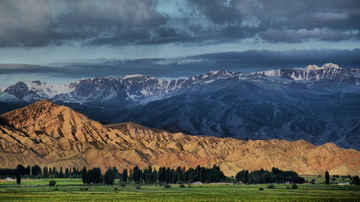 #1073909 trees, landscape, hill, nature, morning, Kyrgyzstan, valley ... #1073909 trees, landscape, hill, nature, morning, Kyrgyzstan, valley ...