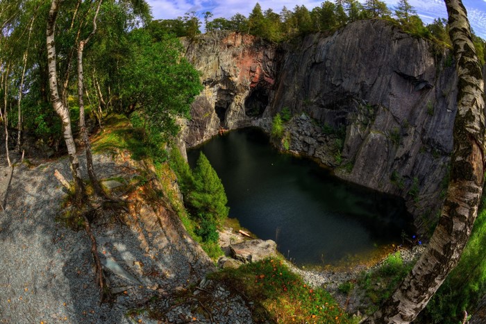 trees, landscape, waterfall, lake, water, rock, nature, cliff, river ... trees, landscape, waterfall, lake, water, rock, nature, cliff, river ...
