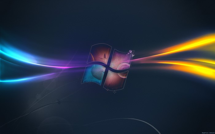 illustration, space, circle, Microsoft Windows, universe, Windows 7 ...