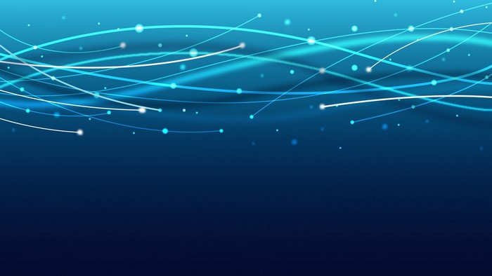 HD Blue Wavy Tech, HD Wallpaper | Rare Gallery