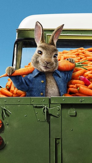 Peter Rabbit 2 The Runaway, Movie, Poster, 4k HD Phone Wallpaper | Rare ...
