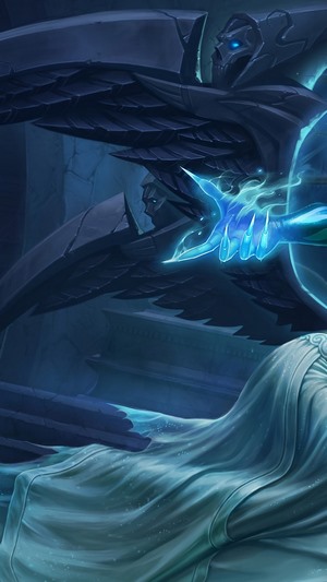 Ghost Bride Morgana, Splash Art, New Update, LoL, 8K HD HD Phone ...