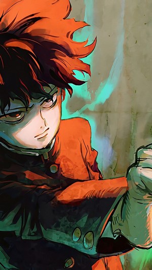 4K, Shigeo Kageyama, monochrome, anime, Mob Psycho 100, Mob, HD ...