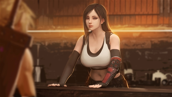 Final Fantasy 7 Remake, FF7, Video Game, Final Fantasy VII Remake, FFVII, Tifa Lockhart 4k, HD ...