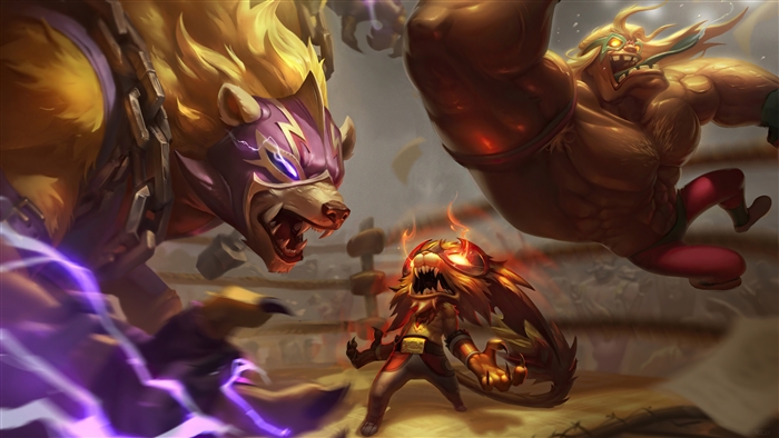 Volibear, Rework, New, Skin, Splash Art, League of Legends, LoL 4k, HD ...