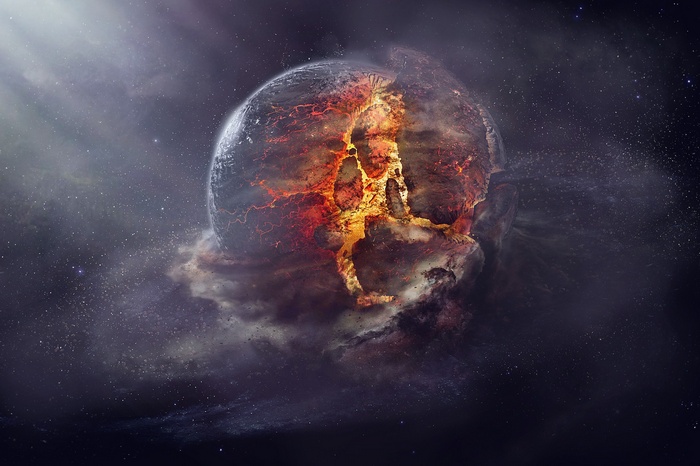 explosion, space, space art, planet, artwork, fantasy art, HD Wallpaper ...