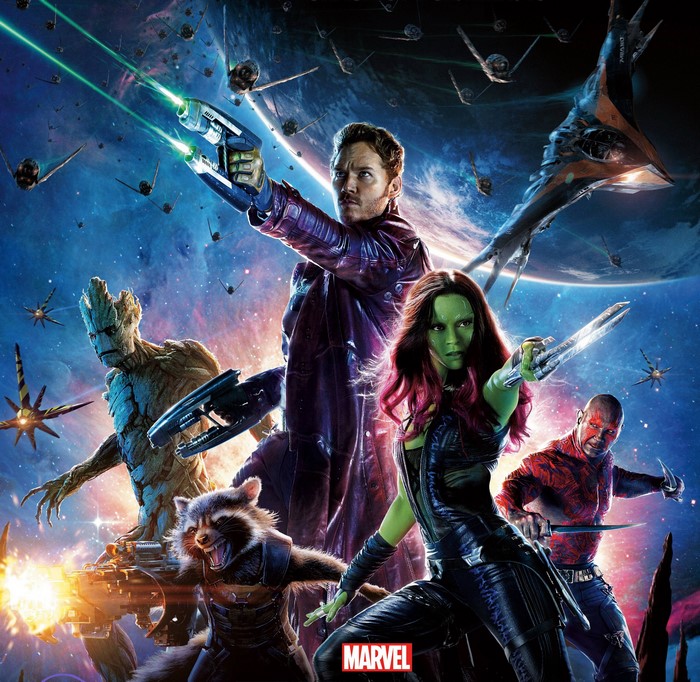 Star-Lord, Gamora, Boys, Vin Diesel, Groot, Green, Peter, Dave Bautista, Drax, Raccoon ...