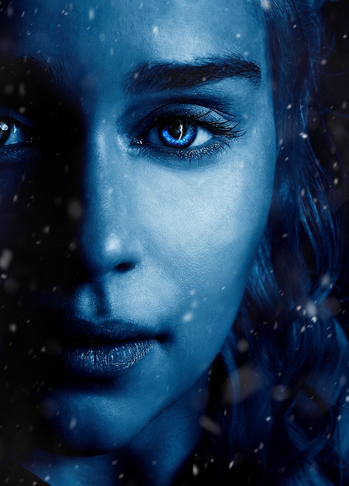 4K, Game of Thrones, Closeup, Daenerys Targaryen, Emilia Clarke, Eyes ...