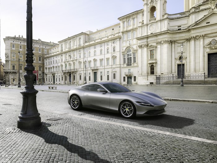 4K, Roma, 2020, Ferrari, Grey, Metallic, Coupe, HD Wallpaper | Rare Gallery