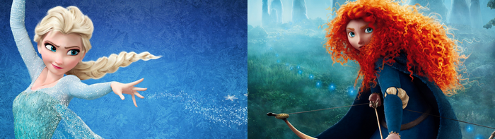 4K, Elsa, Princess Elsa, dual monitors, Brave, multiple display, Frozen ...