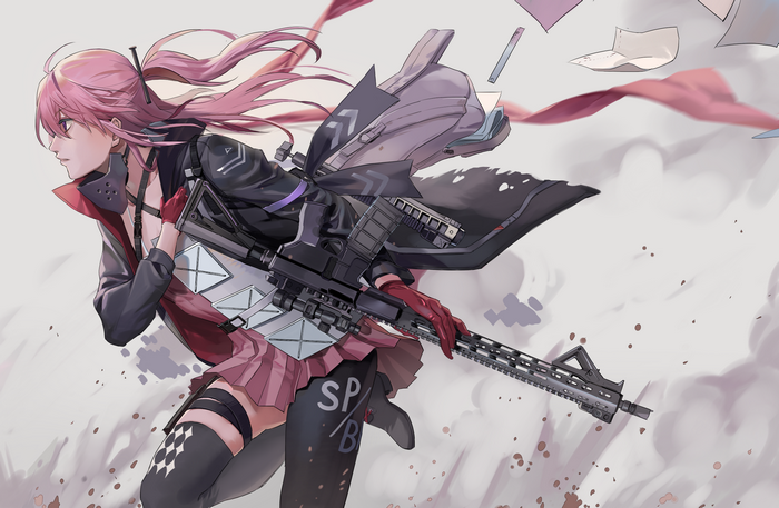 AR15 (Girls Frontline), Girls Frontline, girls with guns, assault rifle ...